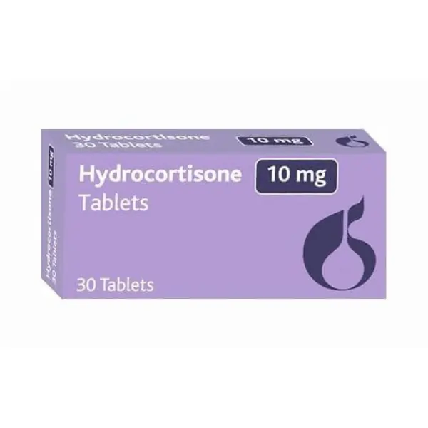 Hydrocortisone 10mg (30 Tablets) – 24Store